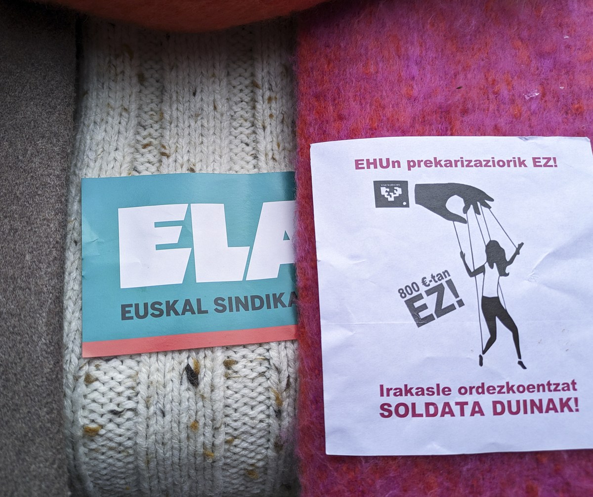 Vivencias de una precaria durante cuatro años (*) — ELA Sindikatua