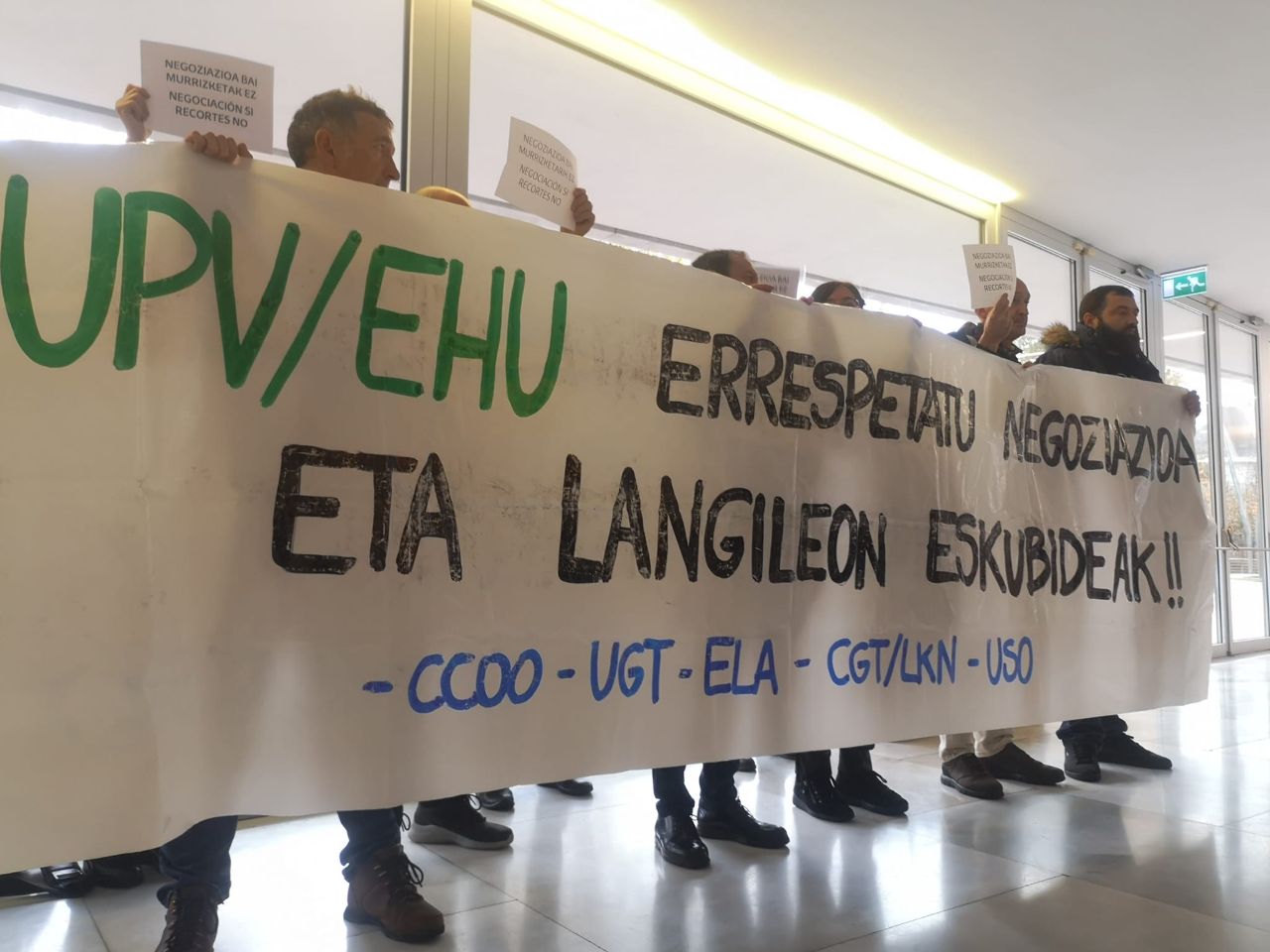 La UPV/EHU continúa imponiendo recortes a su plantilla — ELA Sindikatua