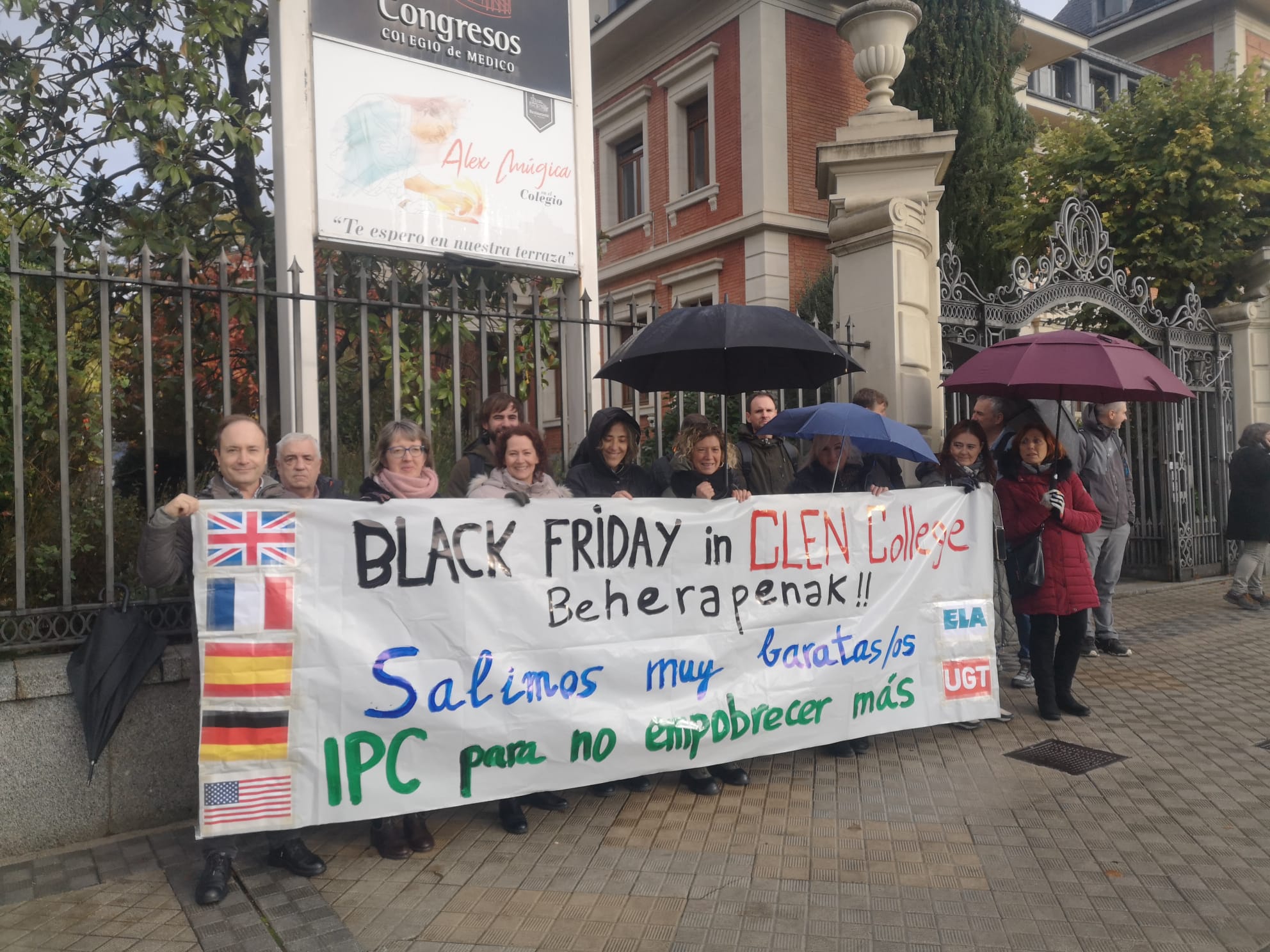 La plantilla de CLEN College de Pamplona rechaza la propuesta ...