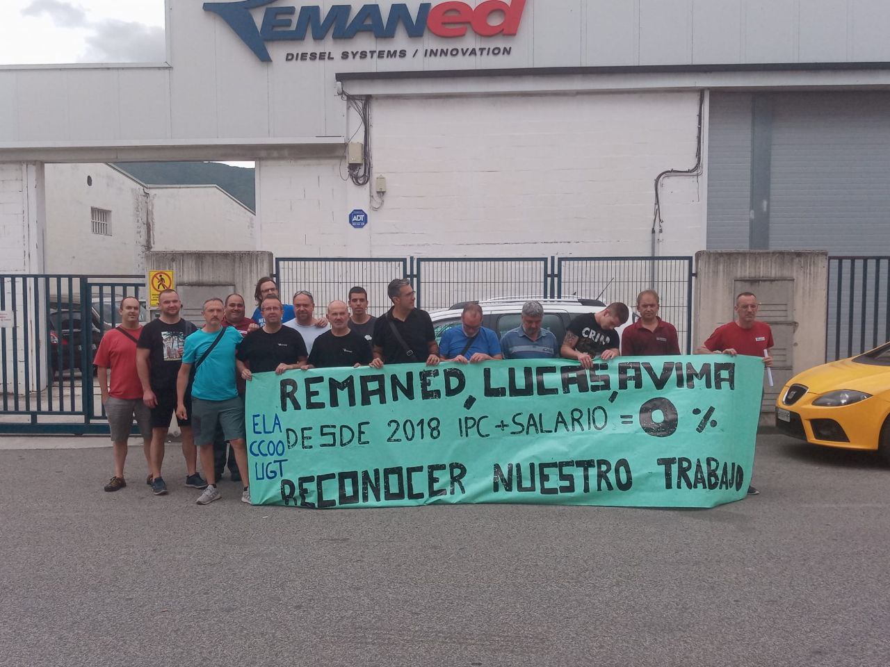 Paros en Remaned para lograr un convenio de empresa — ELA Sindikatua